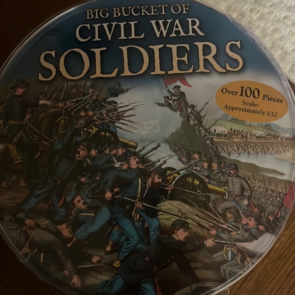 SCS Direct | Toys | American Civil War Soldier Playset Bucket Approx 0 ...